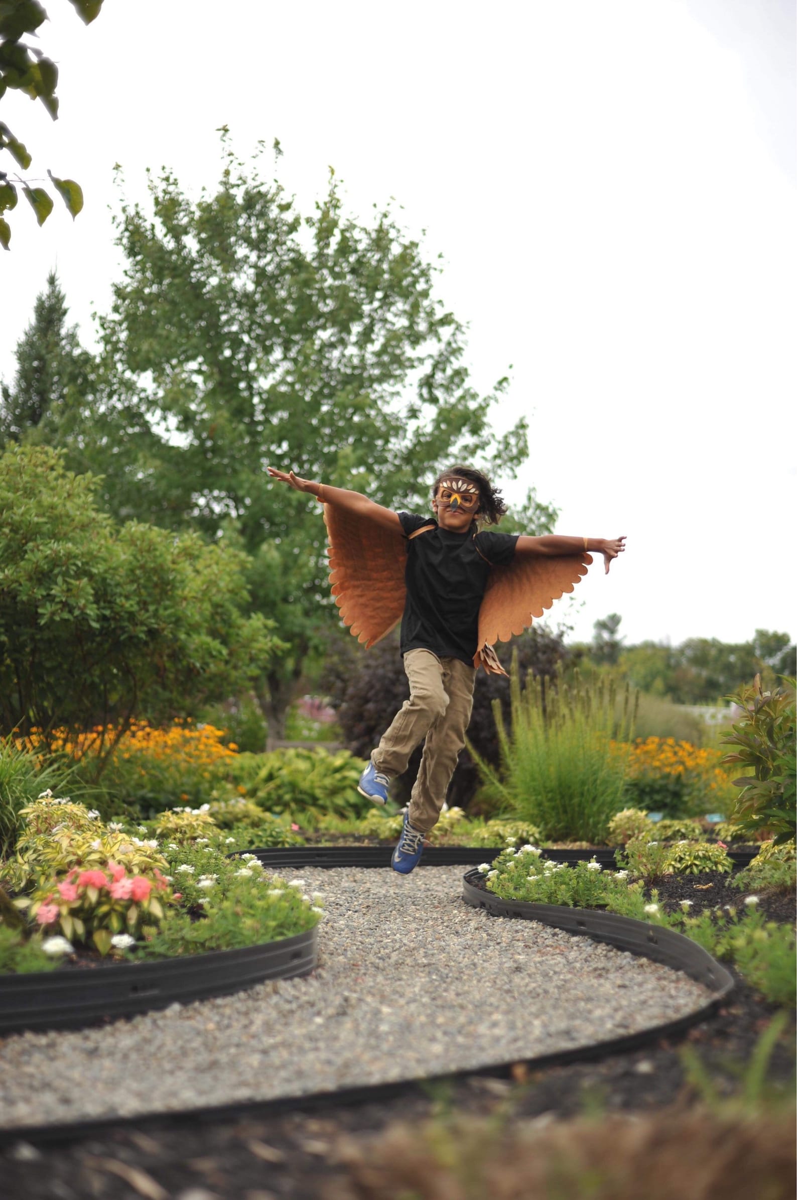 Hawk Costume Set / Felt Wings and Fierce Mask / Fly Like a | Etsy