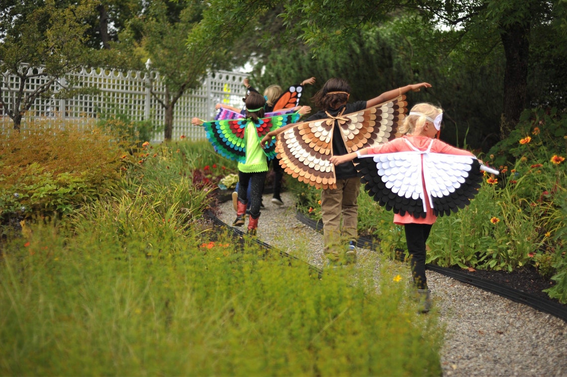 Stork Costume Set / Felt Mask and Flappable Wings / Egret - Etsy