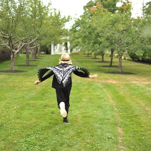 Mockingbird Costume Set / Wings and Mask / Gray Bird Costume / Kids ...