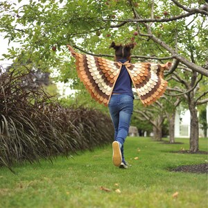 Hawk Costume Set / Felt Wings and Fierce Mask / Fly Like a Hawk / Kids ...