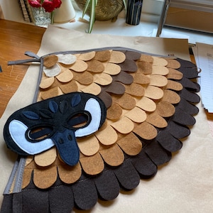 Canadian Goose Costume, Wings and Mask, Made in USA, Handmade, Goose ...