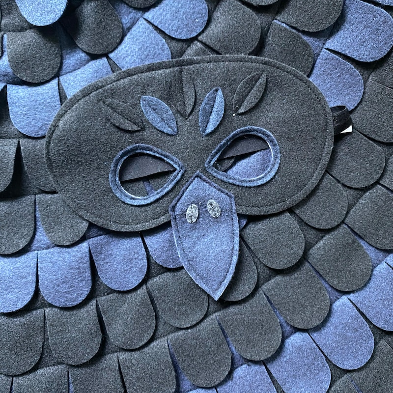 Crow Mask - Etsy