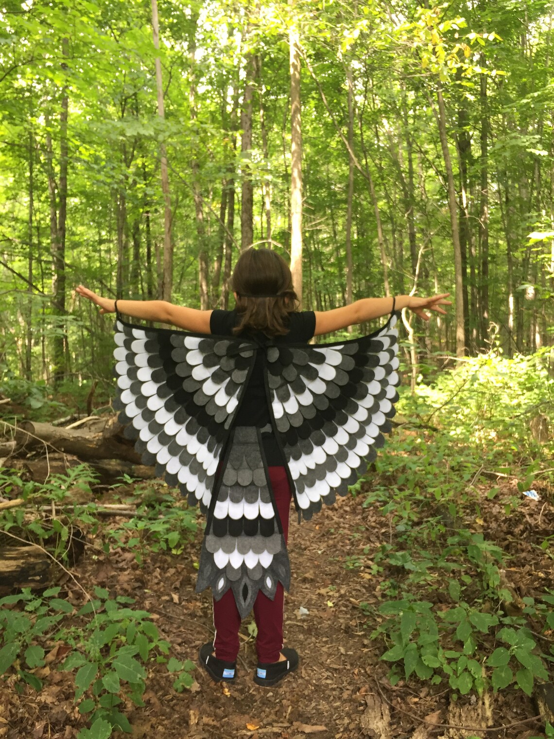 Falcon Costume Set 3 Piece / Fierce Mask, Tail and Fast Wings ...