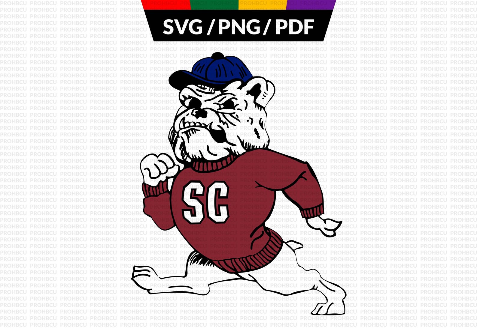 South Carolina State University Svg Design SCSU Bulldogs Svg Custom ...