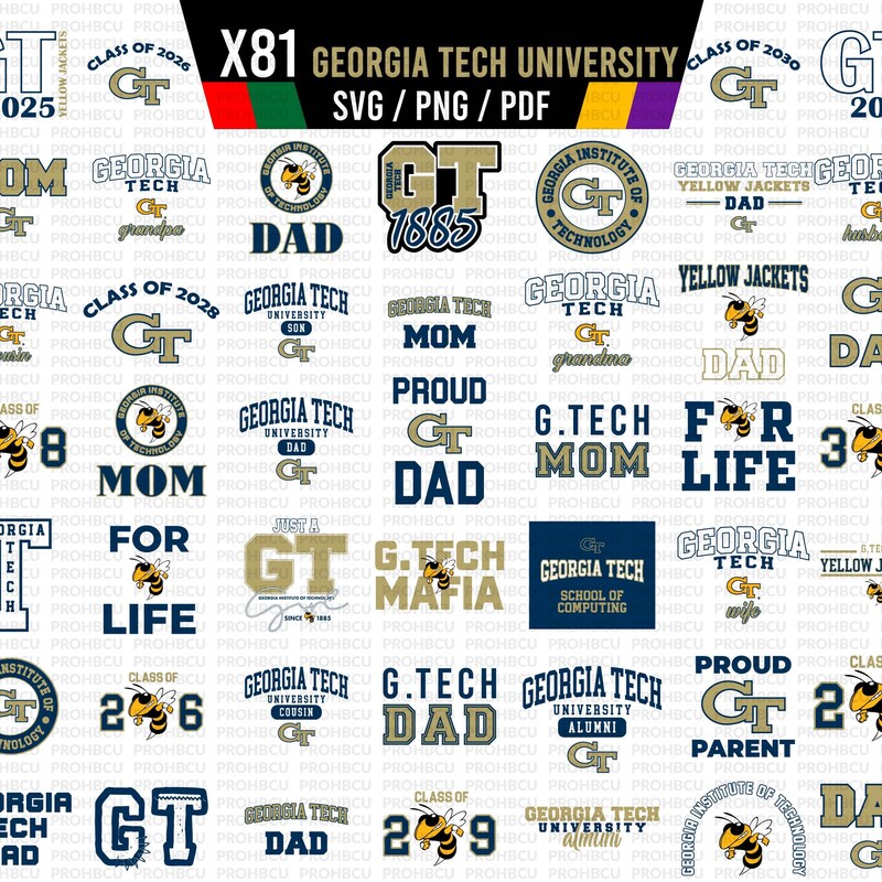Gt Yellow Jackets - Etsy