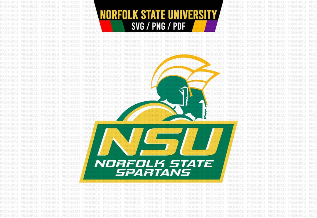 NSU Digital Svg Design Norfolk State T-shirt Png Design NSU Spartans ...