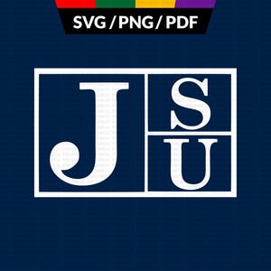 JSU Svg Design Jackson Custom Simplified Png Version Jackson State ...