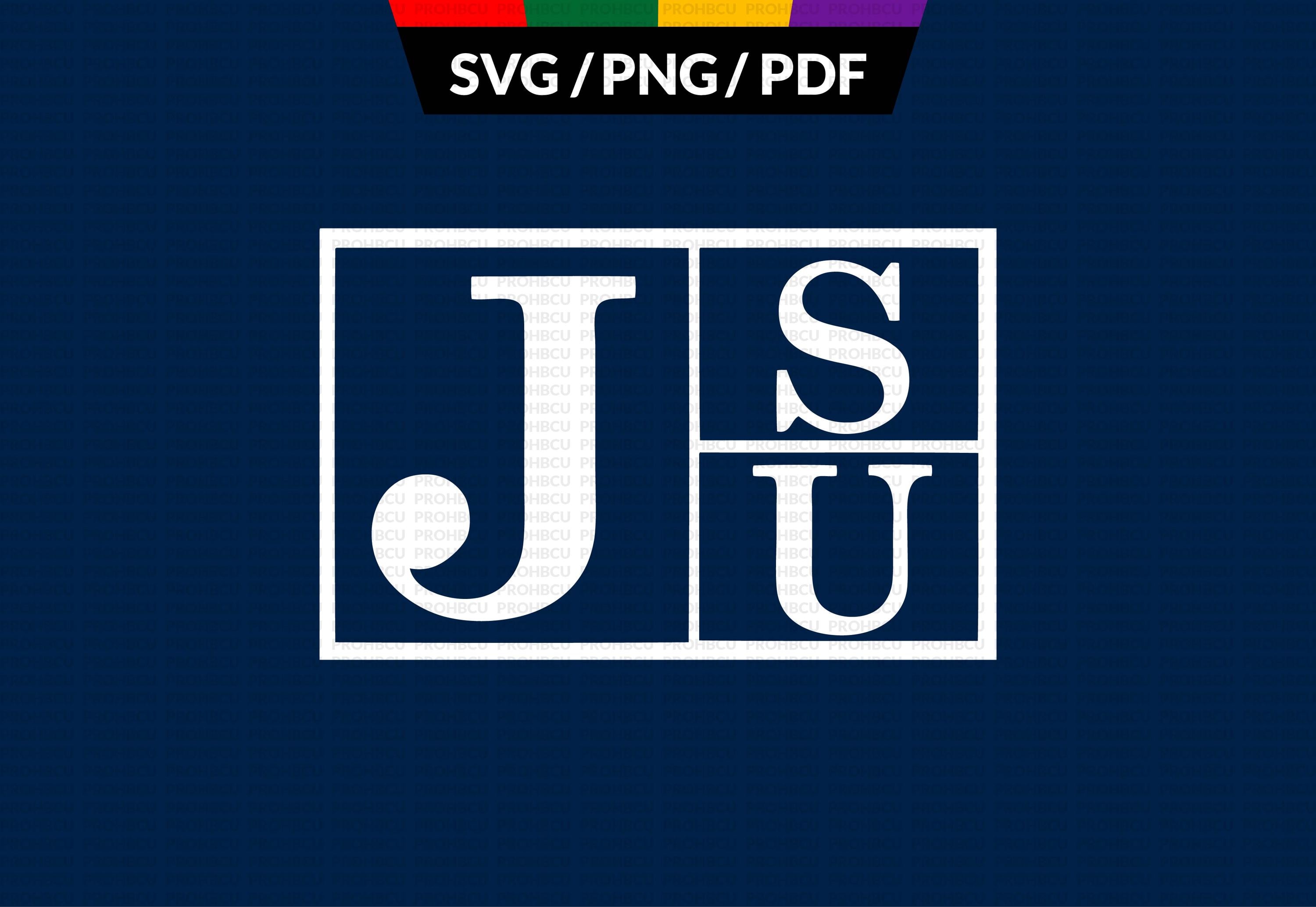 JSU Svg Design Jackson Custom Simplified Png Version Jackson State ...