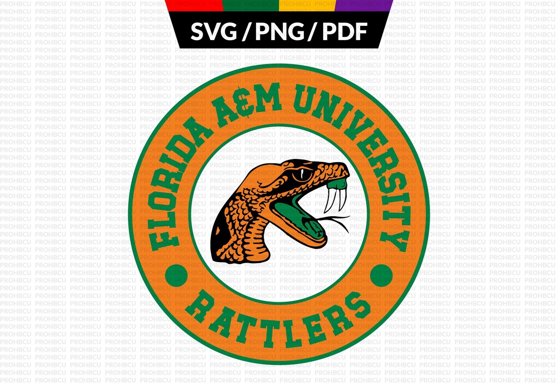 Florida A&M University Svg Design FAMU Png Shirt Design FAMU Rattlers ...