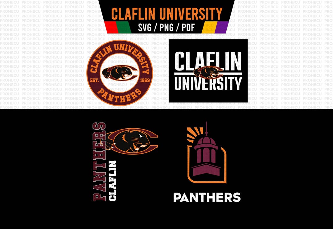 Claflin Panthers Digital Svg Bundle Panthers Png Files for T-shirt ...