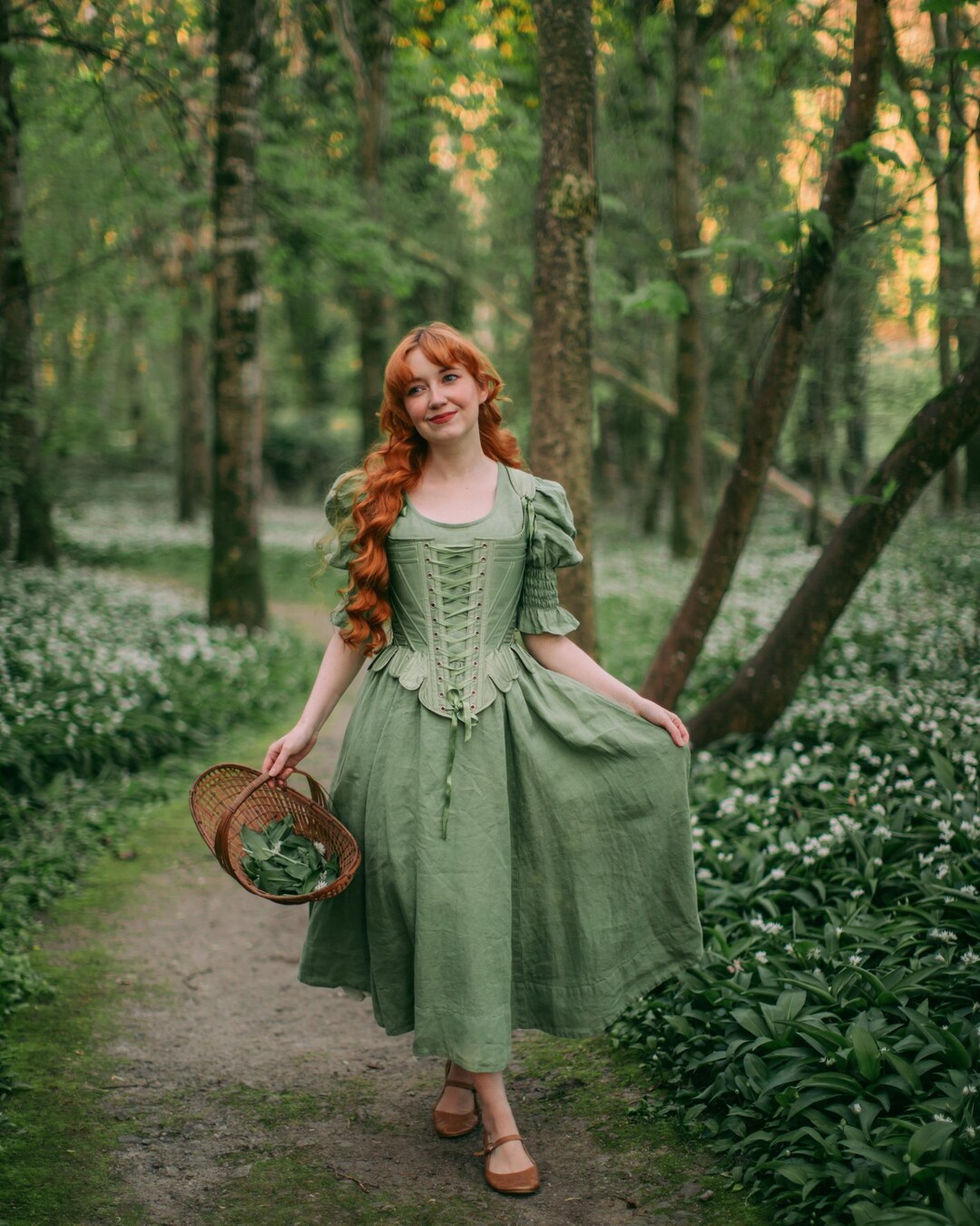 ROBE EN LIN FAIRY CORE | Printemps - Été 2025 par SondeflorShop ...