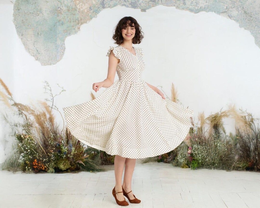 MID CENTURY MODERN | Cottagecore Dress by Sondeflor®, Vintage Style ...