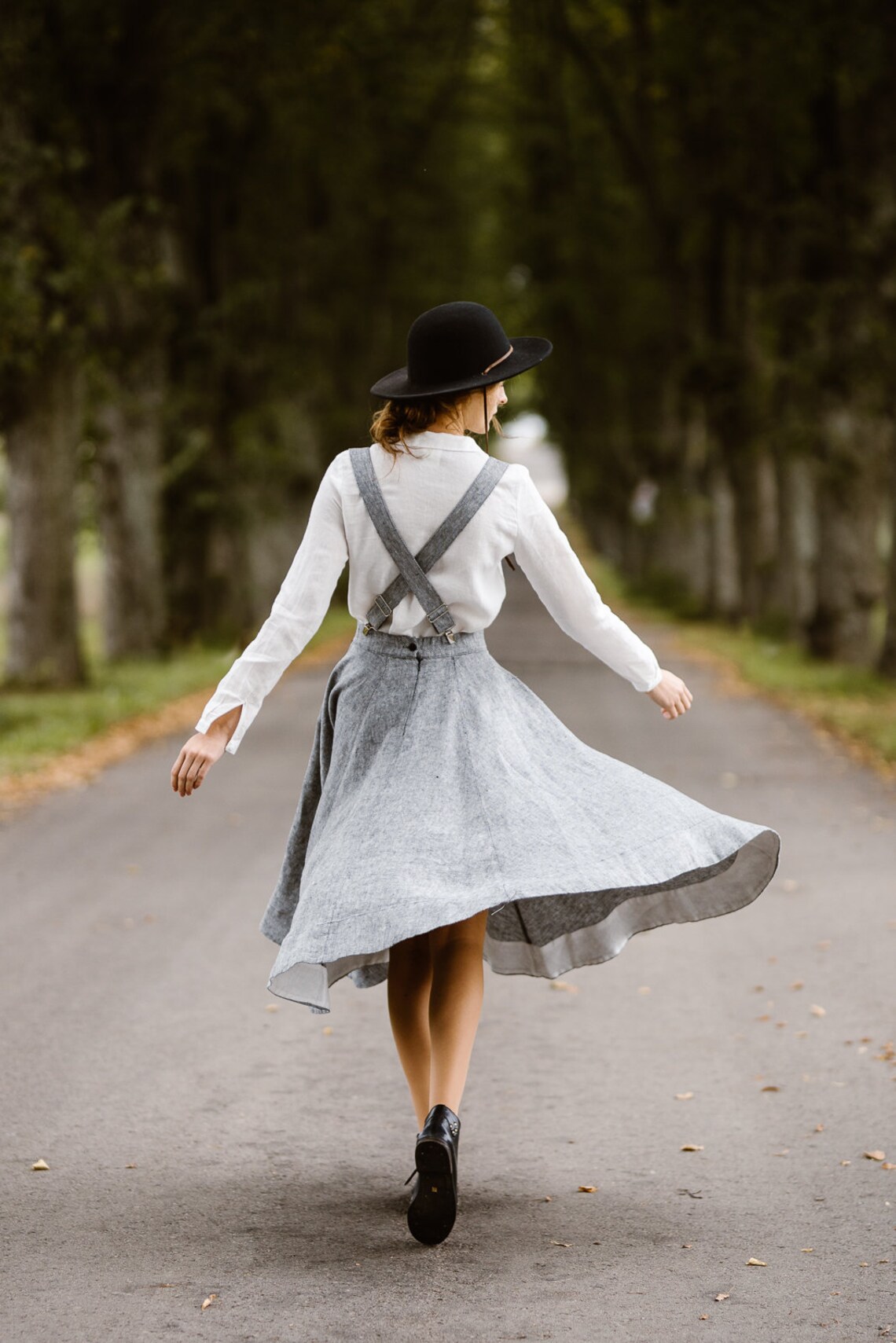 WOMEN SUSPENDERS Linen Suspenders Handmade Suspenders 50s - Etsy