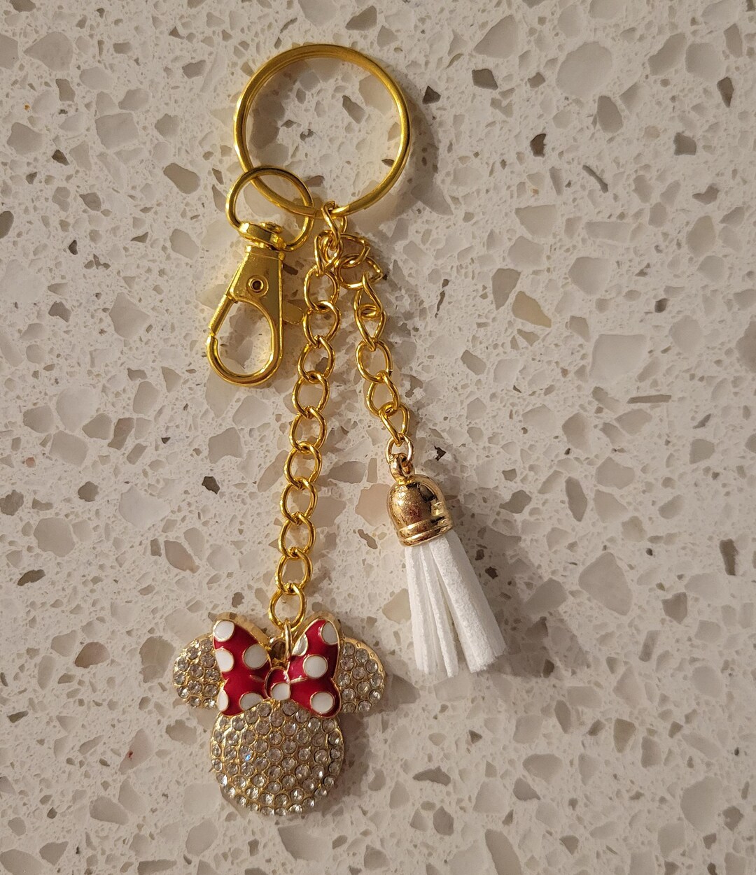 Minnie Mouse Bag Charm: Accessory; Stocking Stuffer; Christmas Gift ...