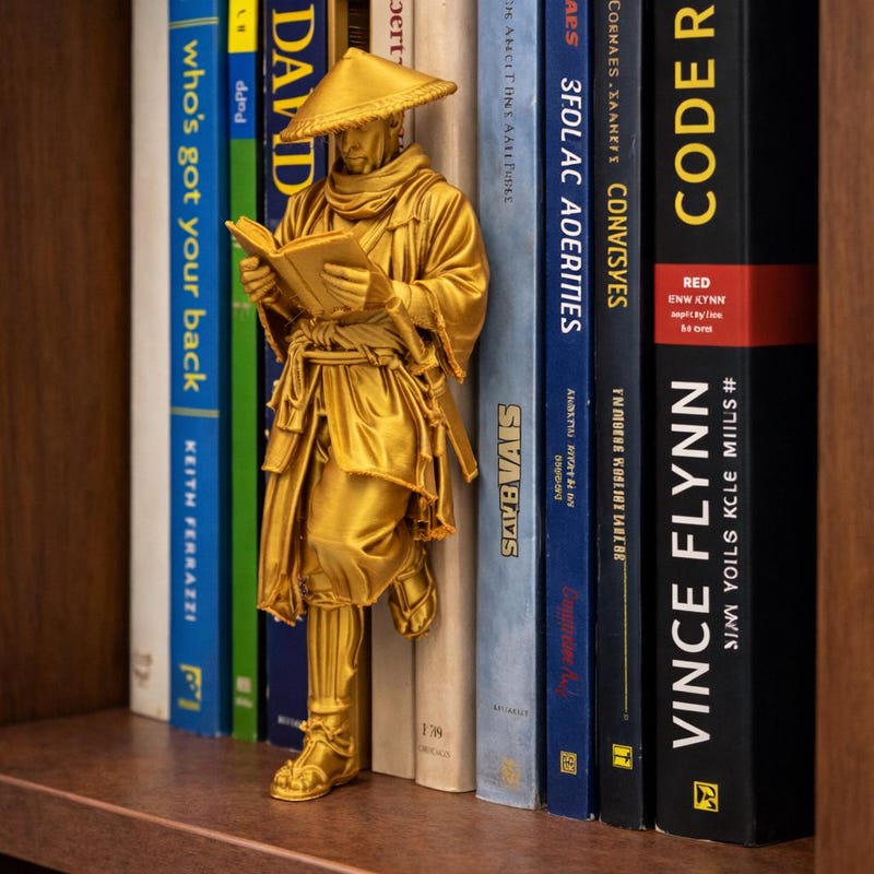 Unique Samurai Statue - Etsy