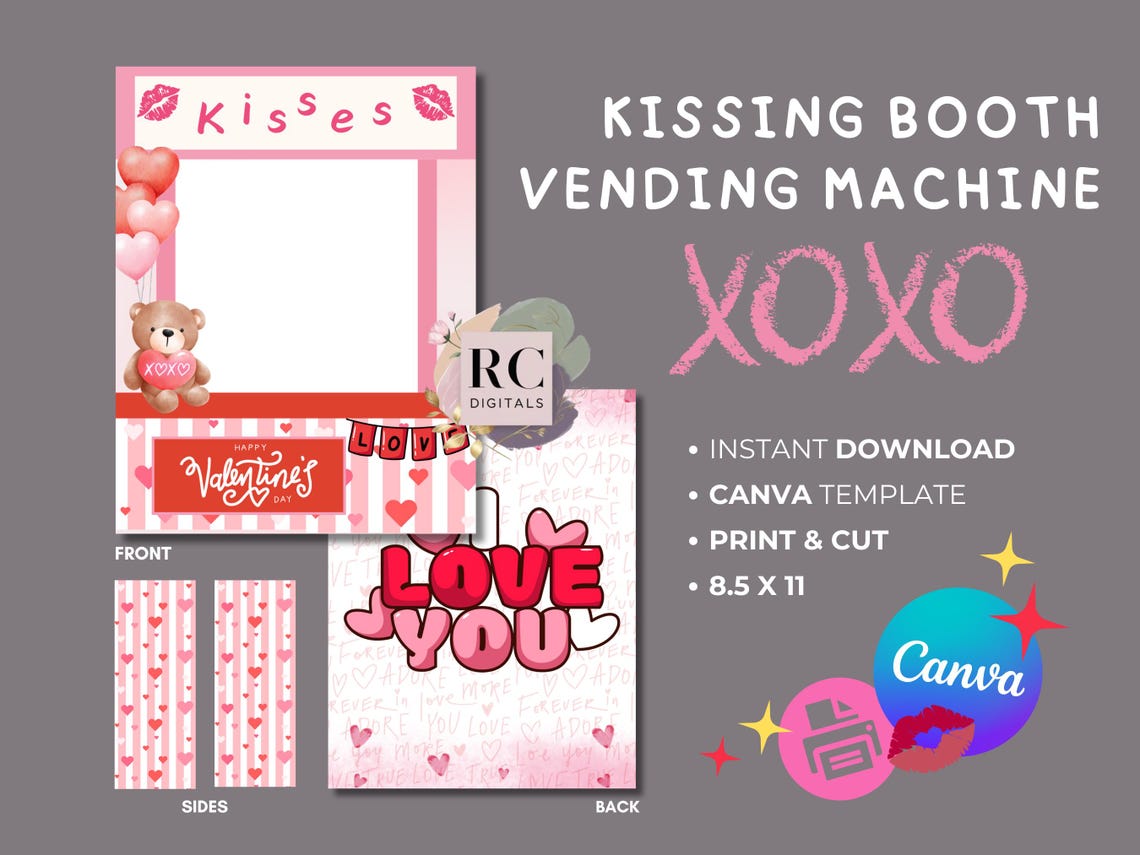 Kissing Booth Vending Machine - Etsy