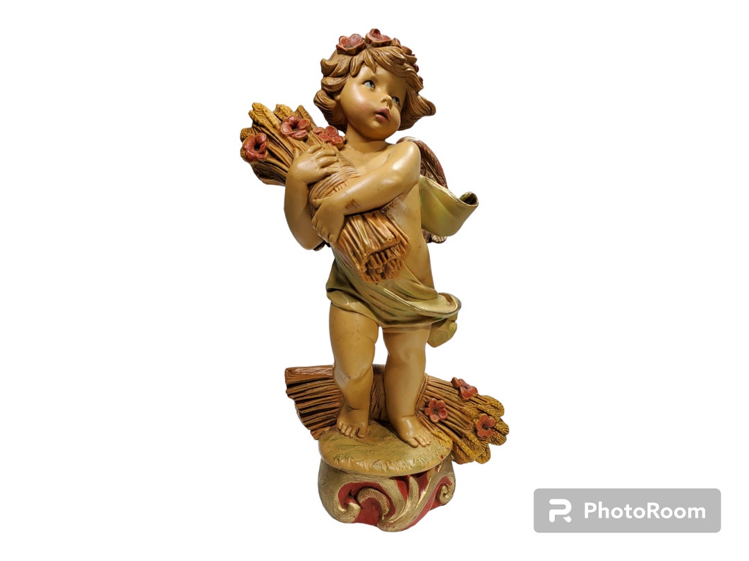 1990 Fontanini 7 Inch Depose Italy Simonetti Angel Figurines - Etsy
