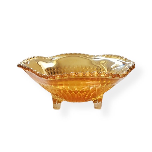 Carnival Glass Candy Dish - Etsy