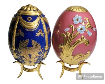 Franklin Mint House of Faberge Emerald Isle Collectors Egg - Etsy