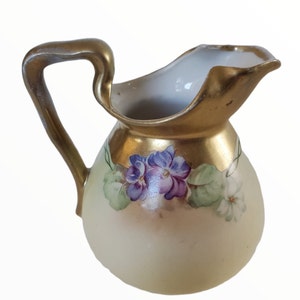 Antique Royal Vienna Porcelain Creamer Milk Pitcher | Etsy