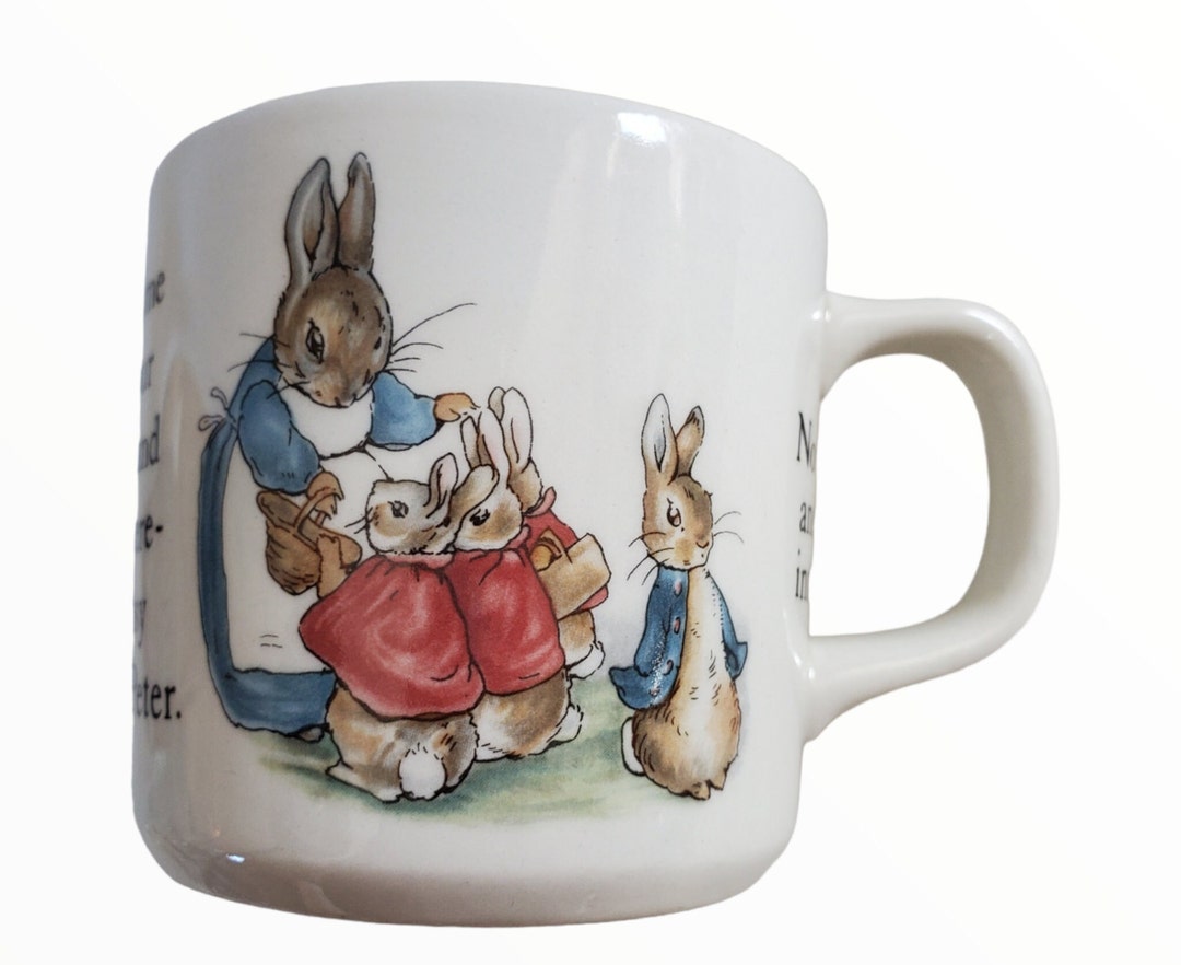 Vintage Beatrix Potter Peter Rabbit Flopsy Mopsy Cotton Tail Wedgwood ...