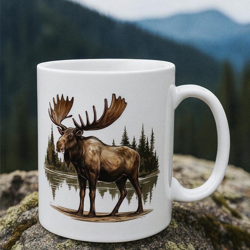 Moose Mugs - Etsy