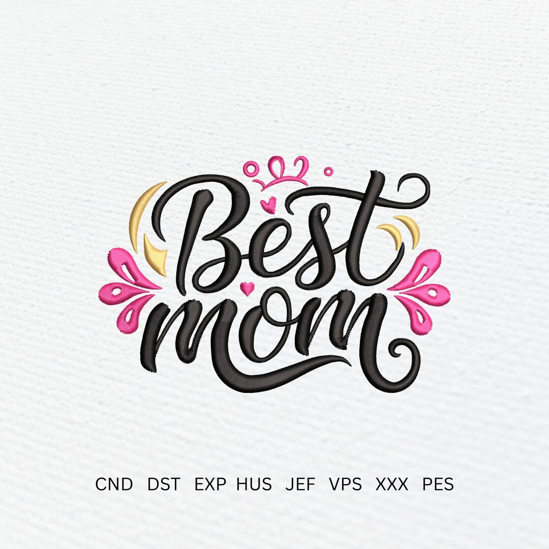 Mom Embroidery Design, Mama Pattern File (instant Download) - Etsy