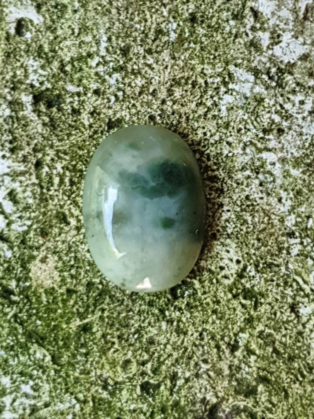 Soft Green With Dark Green Inclusions Idocrase Vesuvianite - Etsy