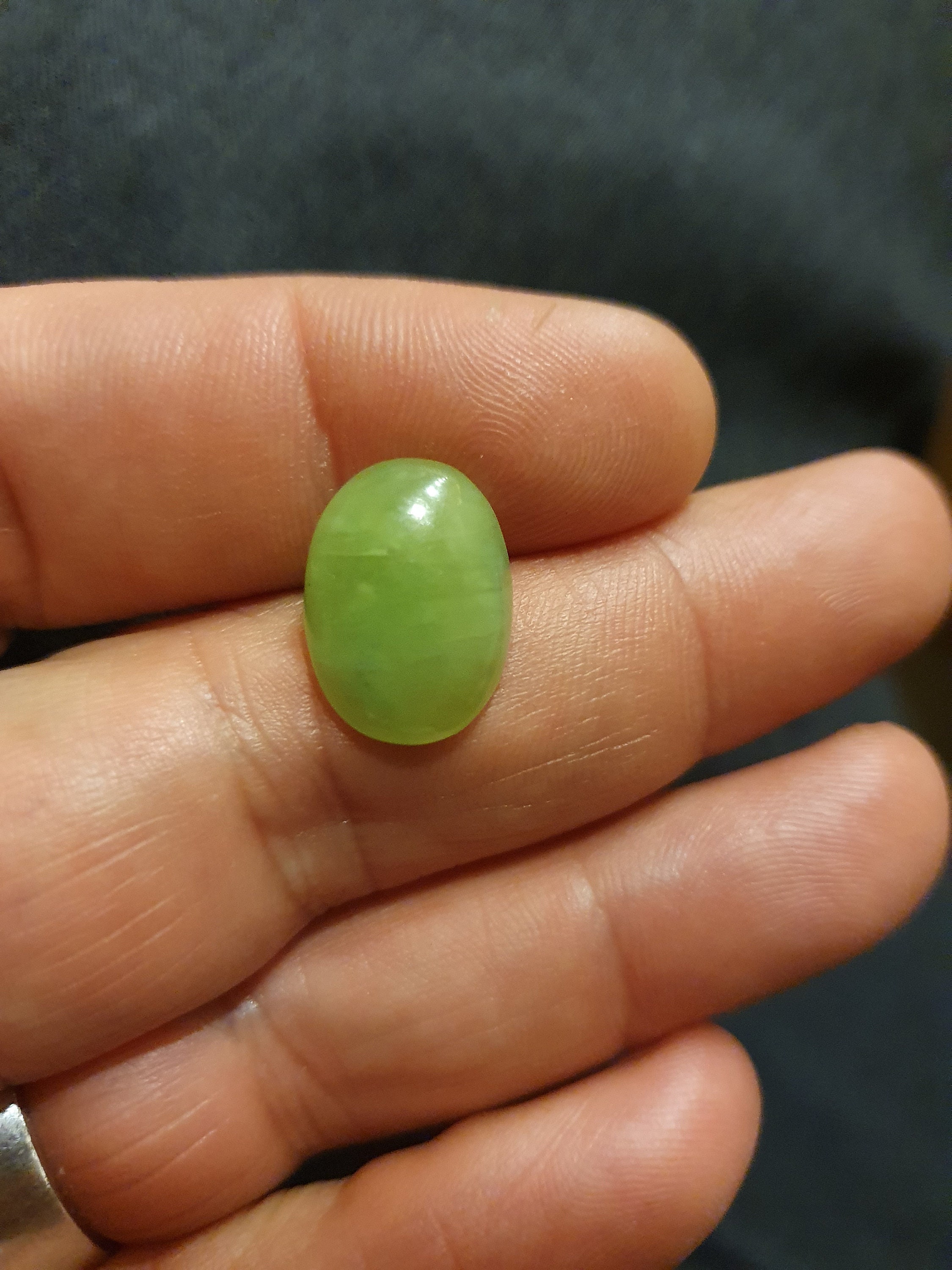 Green idocrase gemstone for jewelry | Etsy