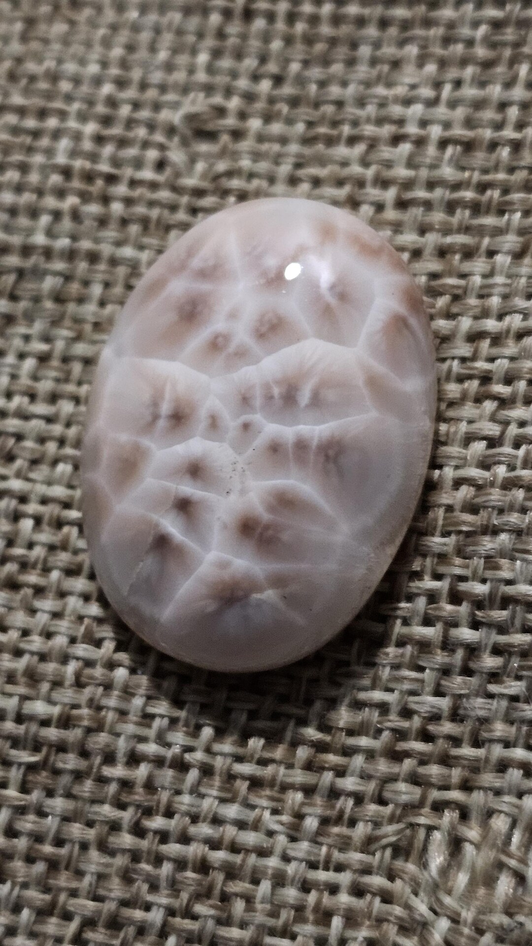 Pink Natrolite Cab: Rare Gemstone From Nusakambangan Island With ...