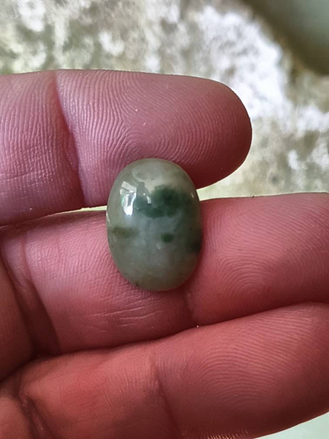 Soft Green With Dark Green Inclusions Idocrase Vesuvianite ...