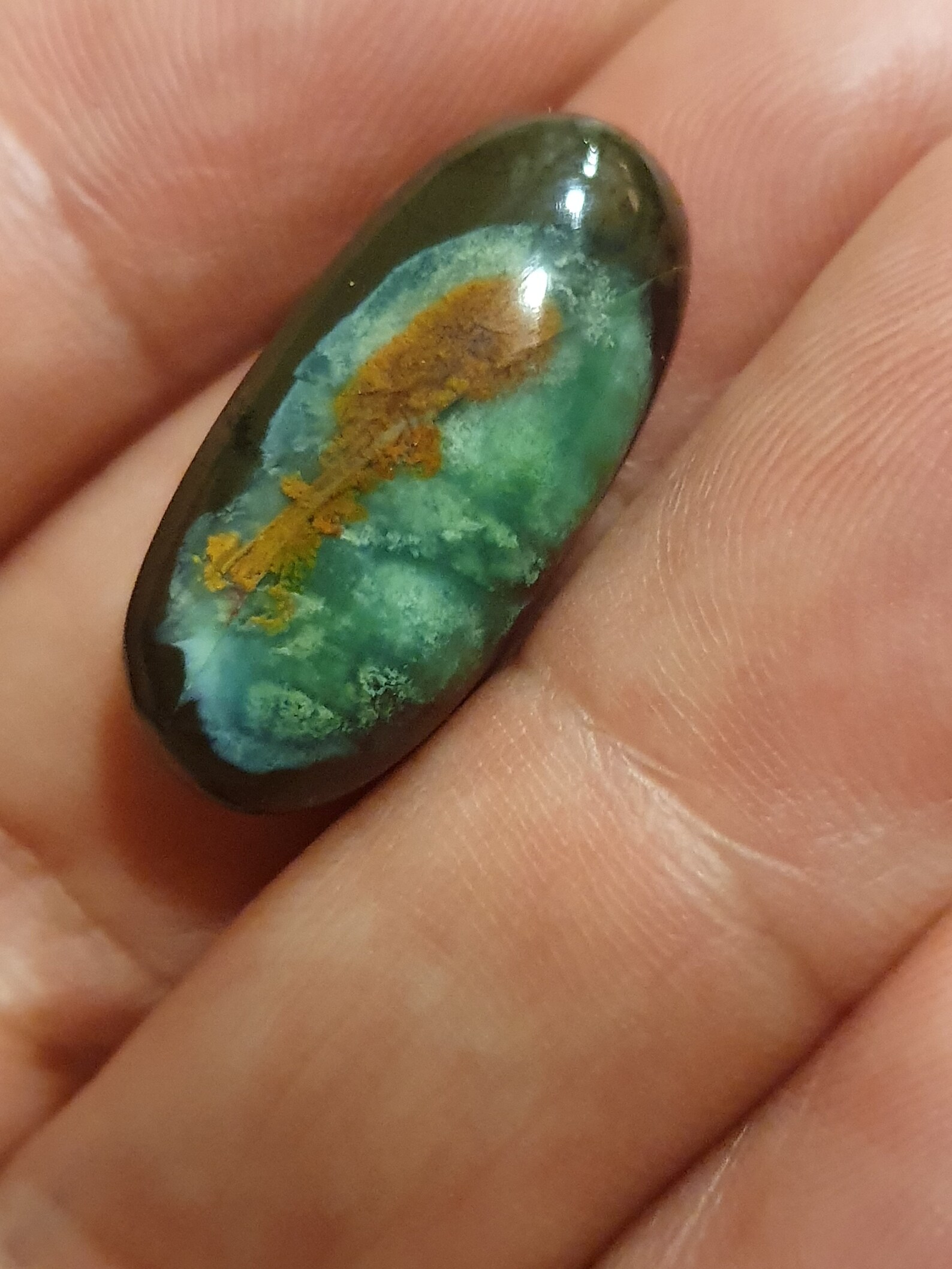 Multicolour Jasper Chalcedony Designer Cabochon for Jewellery - Etsy UK