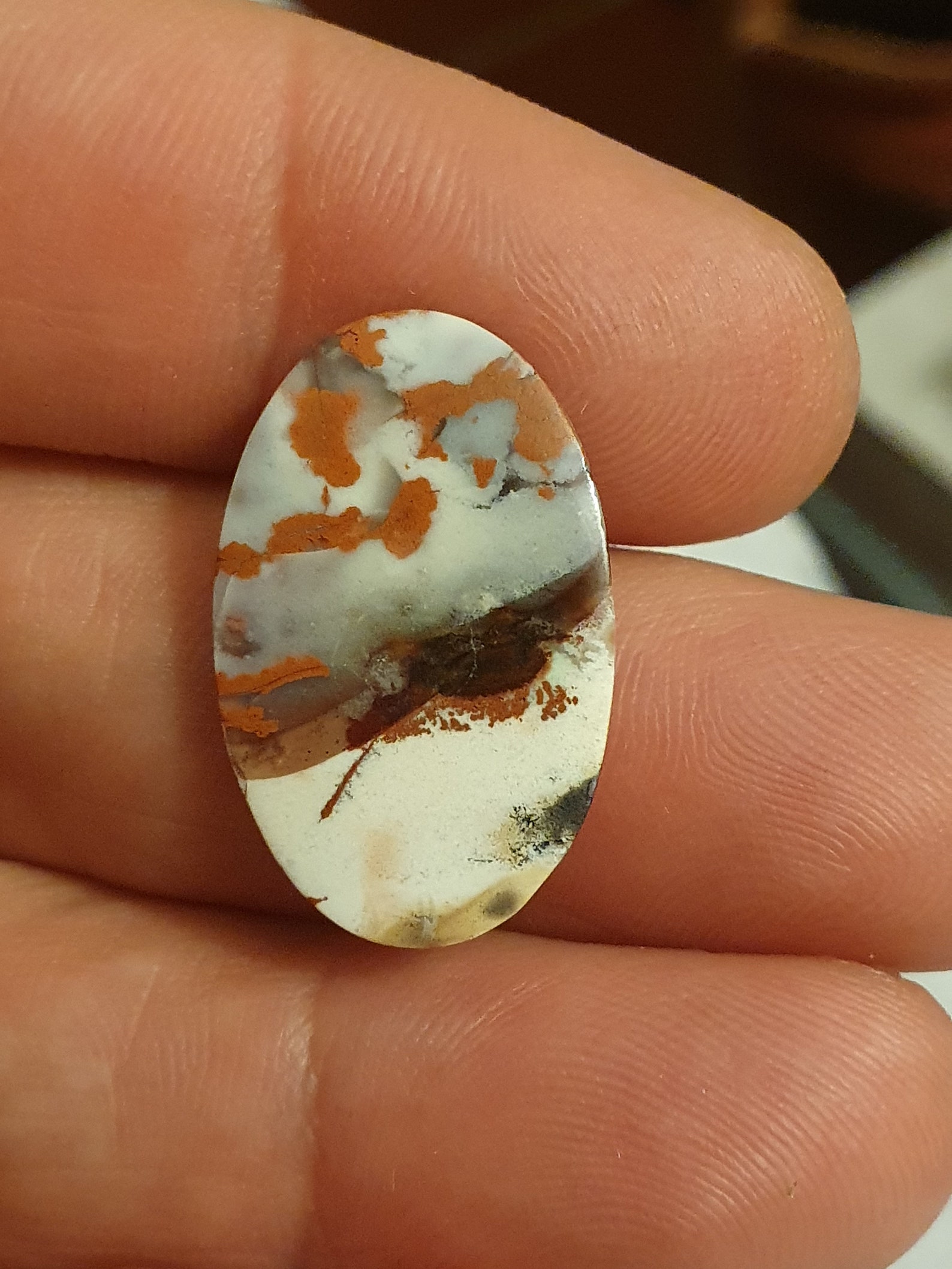 Picture Agate Chalcedony Jasper Designer Cab for Jewelry Making - Etsy ...