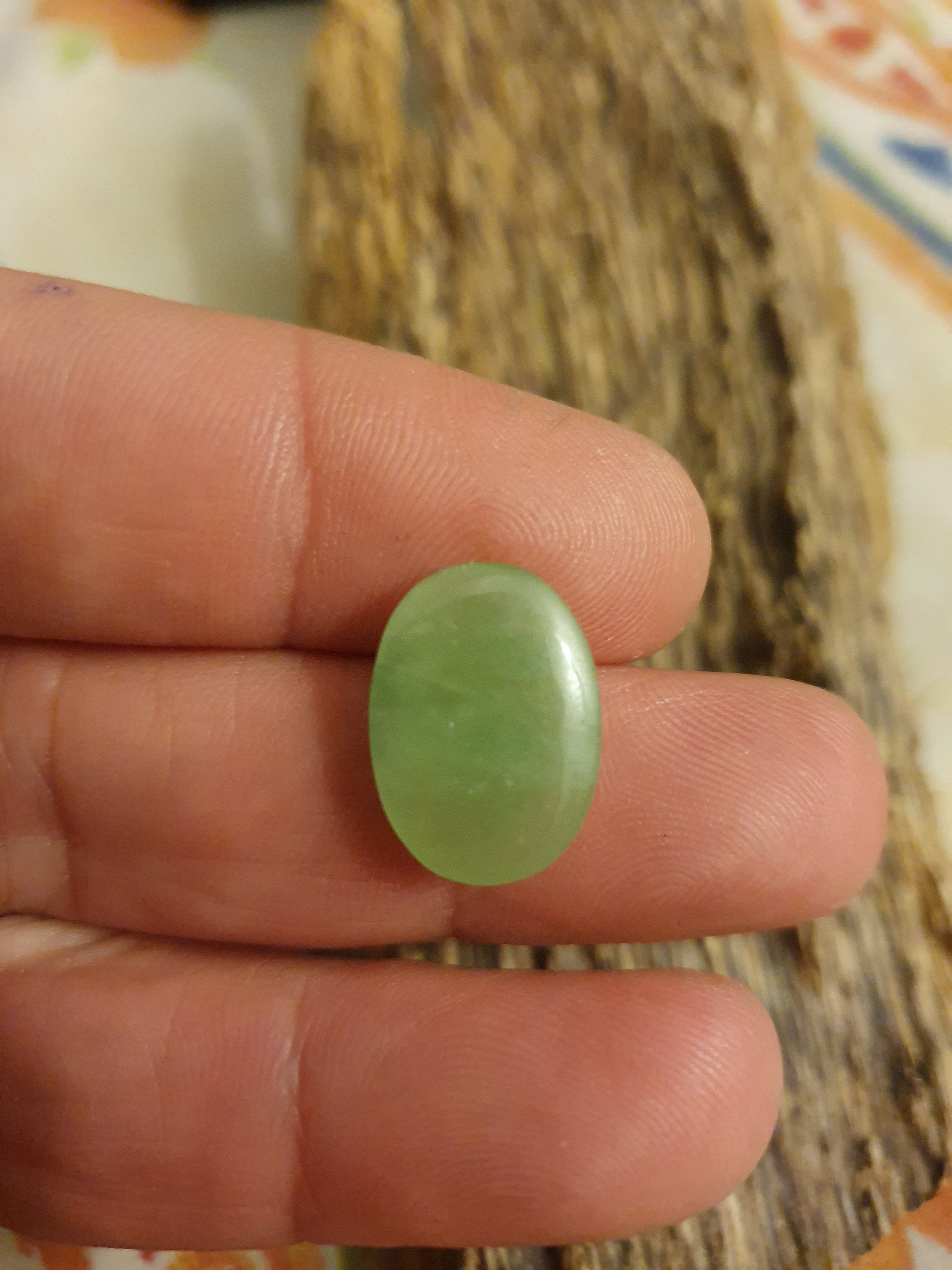 Green idocrase gemstone for jewelry | Etsy