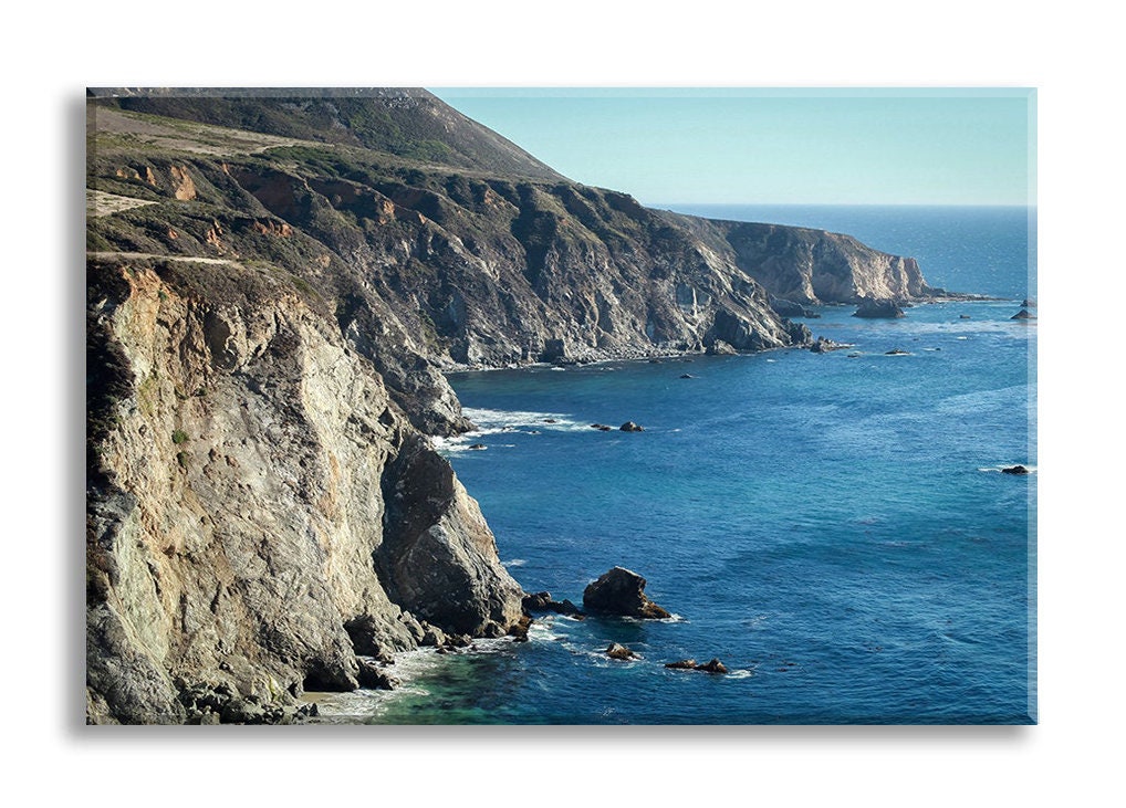 Beach Photo on Canvas, California Coast, Coastal Fine Art Photograph ...