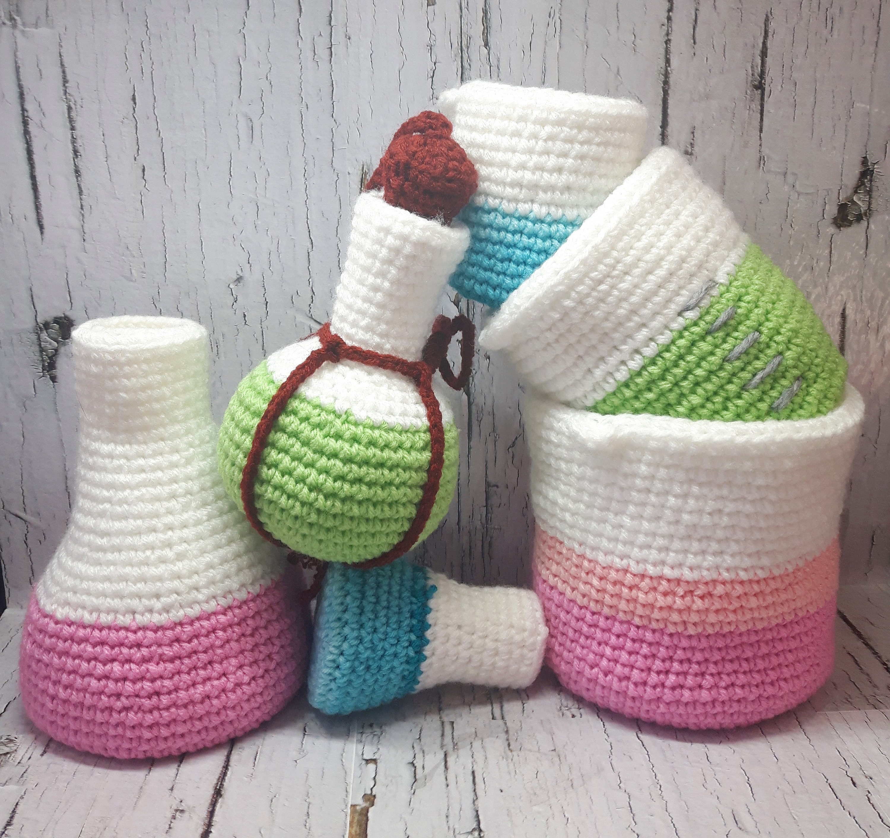 Chemistry Set A Crochet Pattern - Etsy