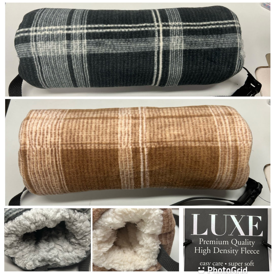 Luxe Fleece Hand Muff, Black or Brown Luxe Fleece Hand Muff, Sherpa ...