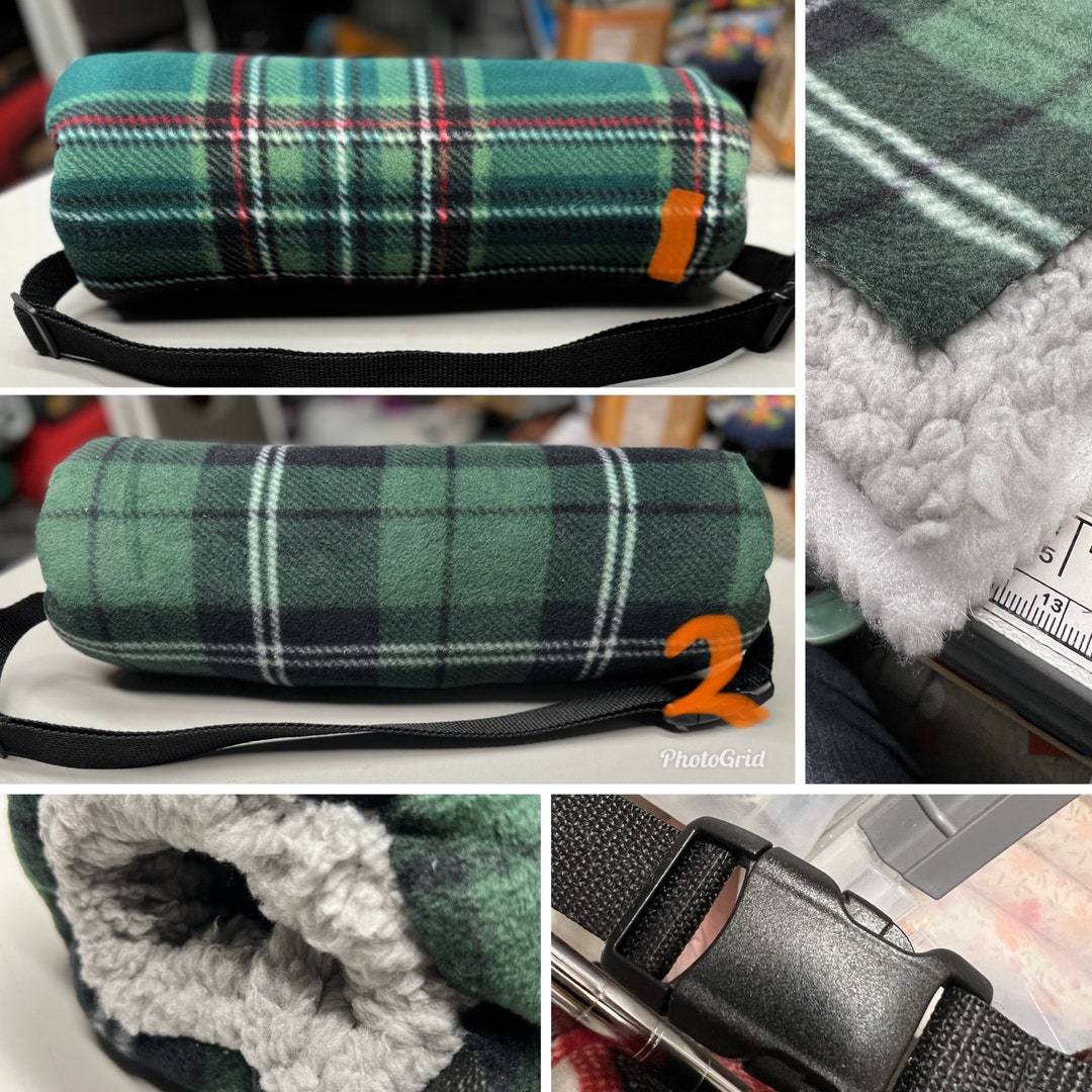 Green Buffalo Plaid Hand Muff. Hand Muffs, Green and Black Buffalo ...