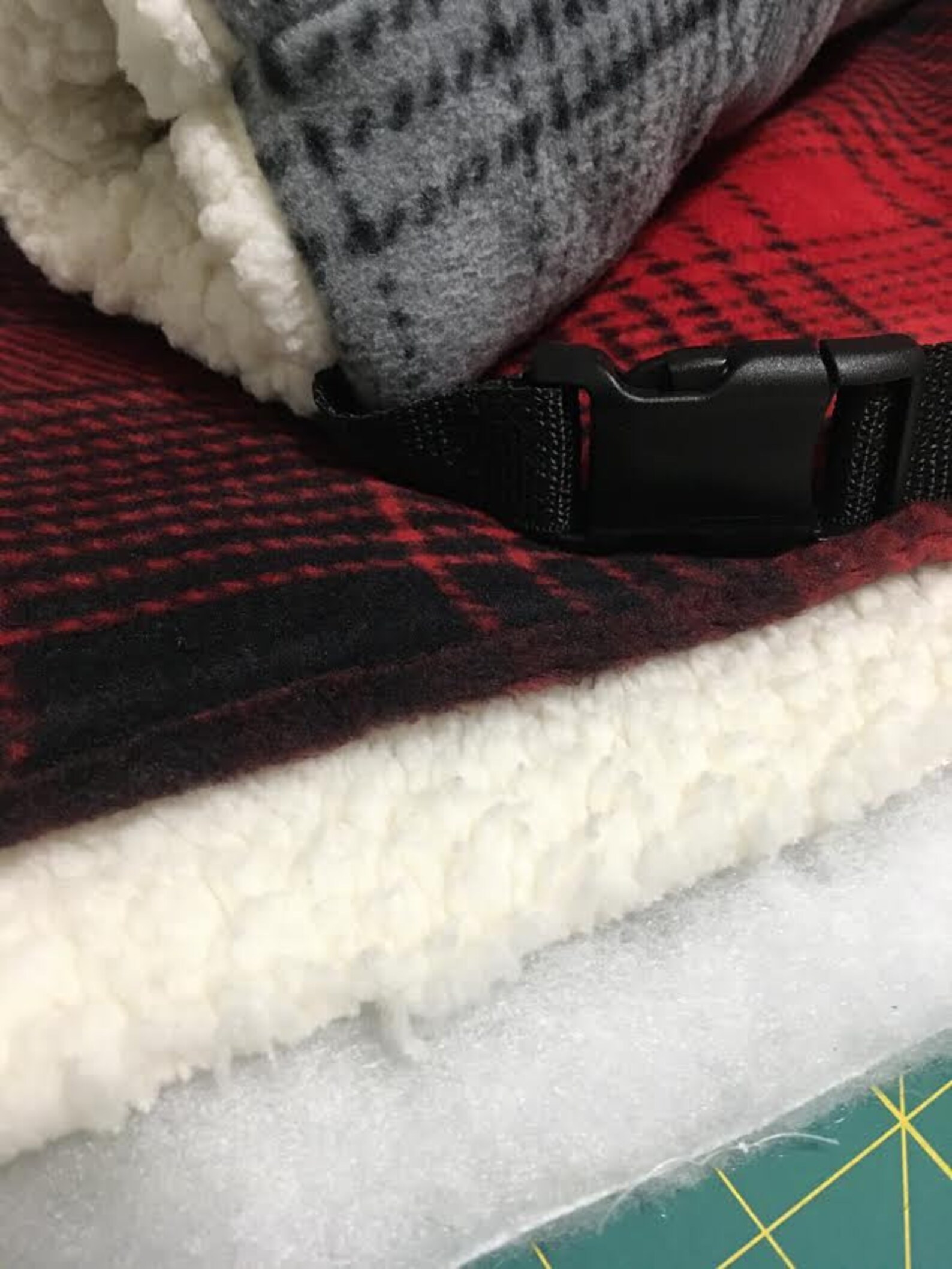 Hand Muff Sherpa Hand Muffs Luxe Fleece Fabric Muff Gray & | Etsy