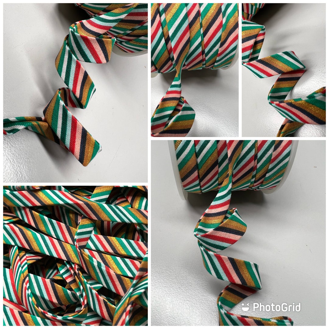 Christmas Bias, Christmas Stripe Bias, Holliday Bias, Christmas Bias ...