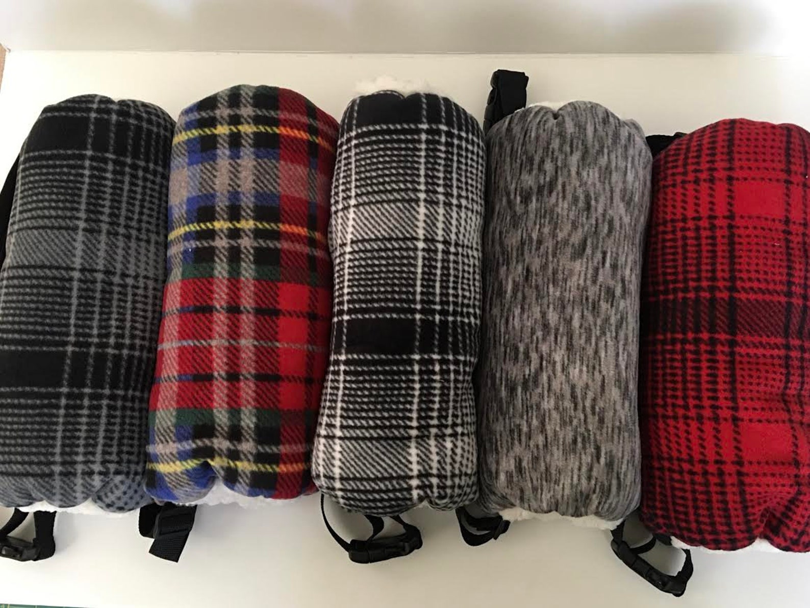 Hand Muff Sherpa Hand Muffs Luxe Fleece Fabric Muff Red & - Etsy