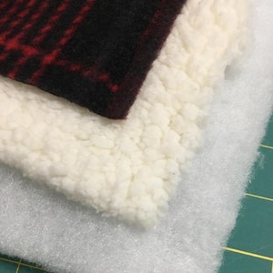 Christmas Red or Green Plaid Fleece Hand Muff, Christmas Sherpa Fleece ...
