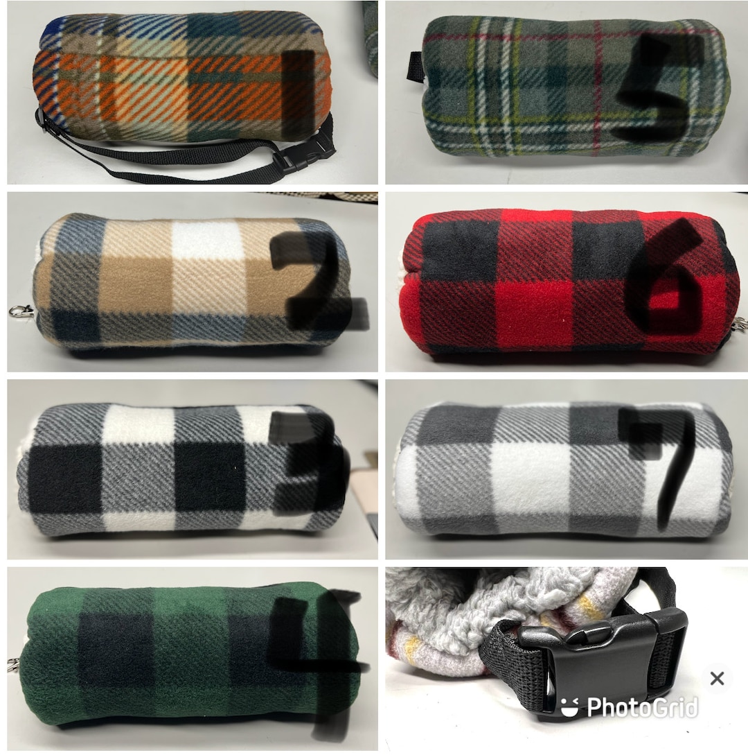 Toddler Hand Muff With Strap and Plastic Buckle, Buffalo Plaid Hand ...