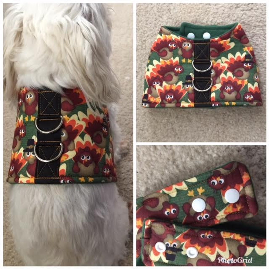 Thanksgiving Dog Harness. Dog Vest Harness. Thanksgiving Dog Vest ...