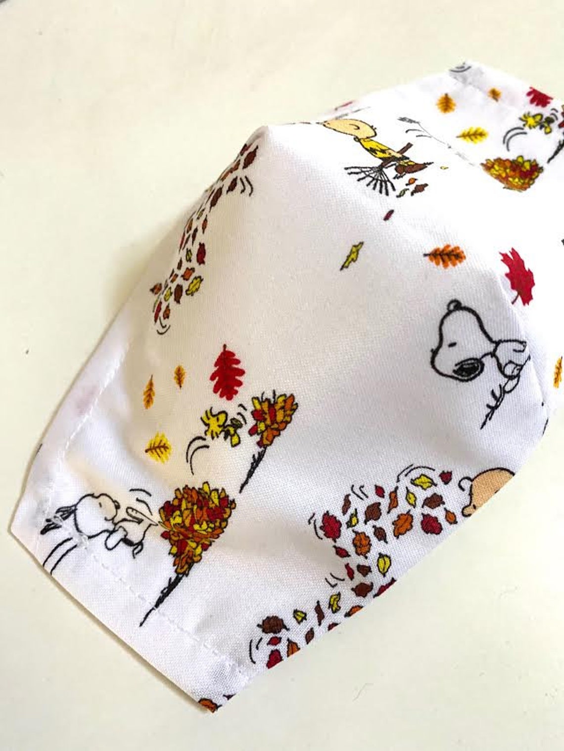 3 Layer Snoopy Face mask Adult/ Kids Snoopy Filter pocket | Etsy