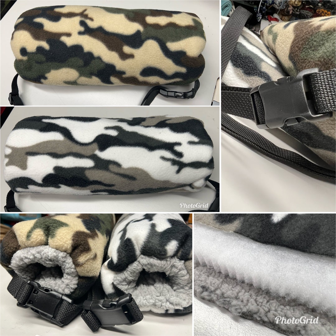 Camouflage Pattern Hand Muff, Hand Muff/hand Warmer With Sherpa Lining ...