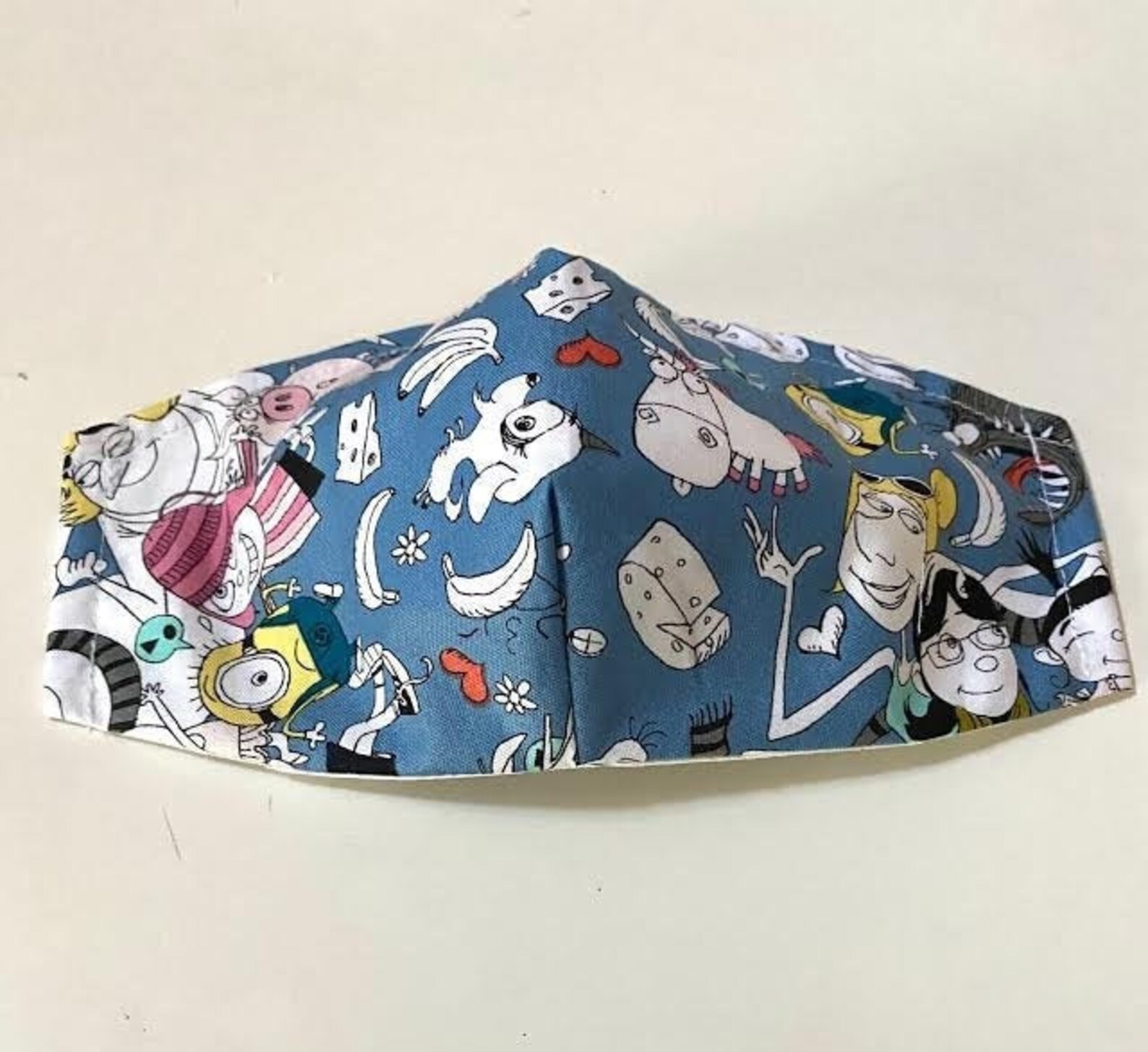 Minions Fabric Mask, Despicable Me Face Mask, Despicable Me 3 Layer ...