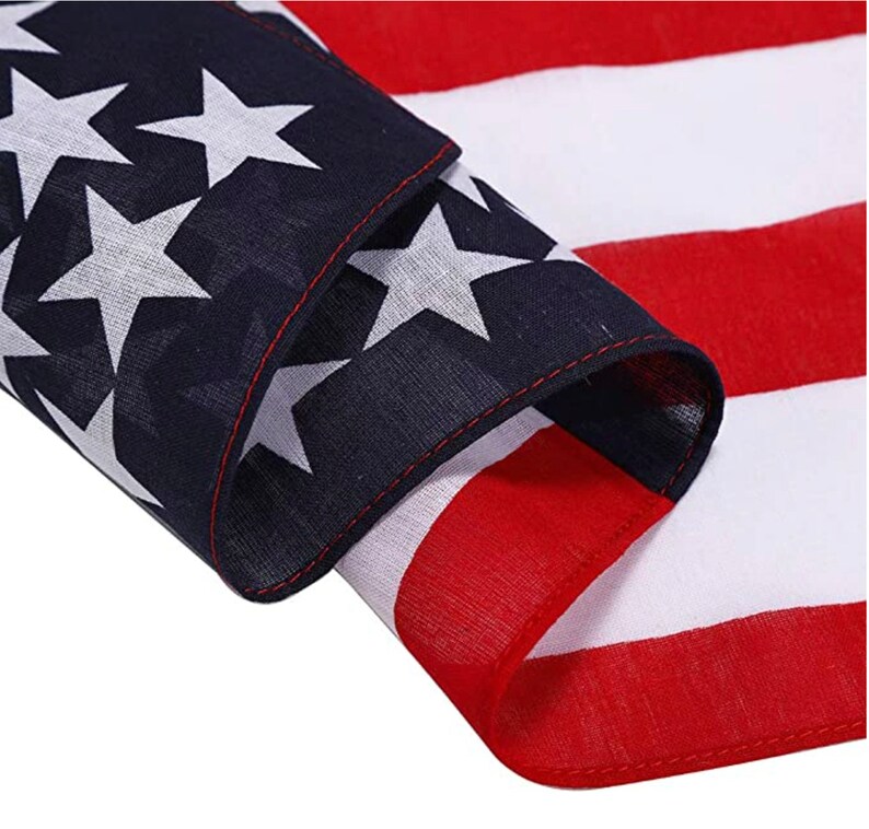 Set of 3 or Set of 6 American Flag Bandana Face Mask USA Flag | Etsy