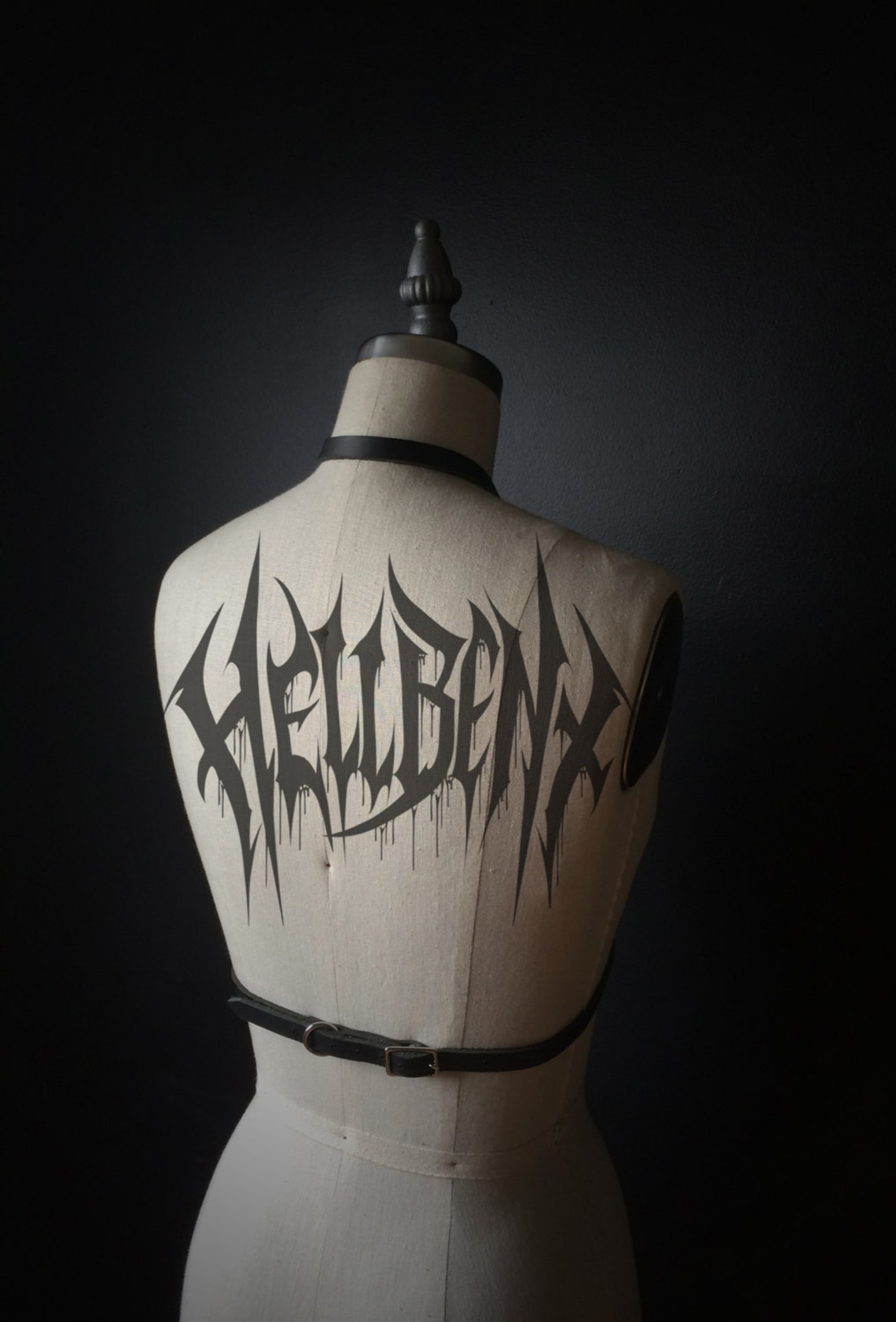 Hellbent Leather Harness Body Harness Leather Accessories - Etsy