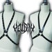 Hellbent Leather Harness Body Harness Leather Accessories Handmade Chest Harness - Etsy